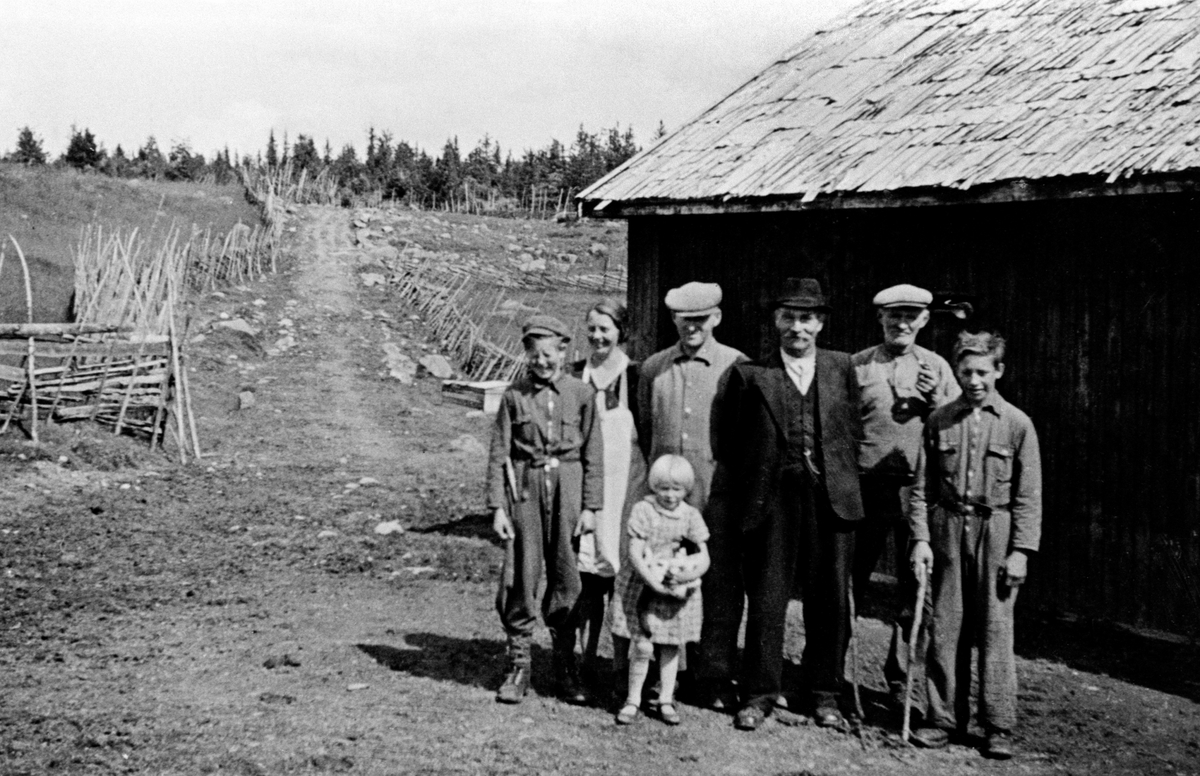 Moste seter, Tjernesetra, Ringsakerfjellet. (Muligens utenfor Røhrsetra ...