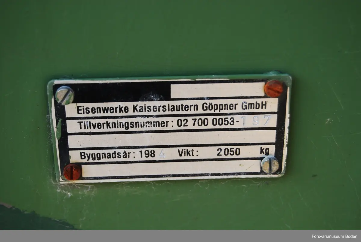Däcksbro - Försvarsmuseum Boden / DigitaltMuseum